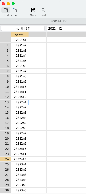 How To Generate Monthly In Stata Creating Monthly Variable In Stata