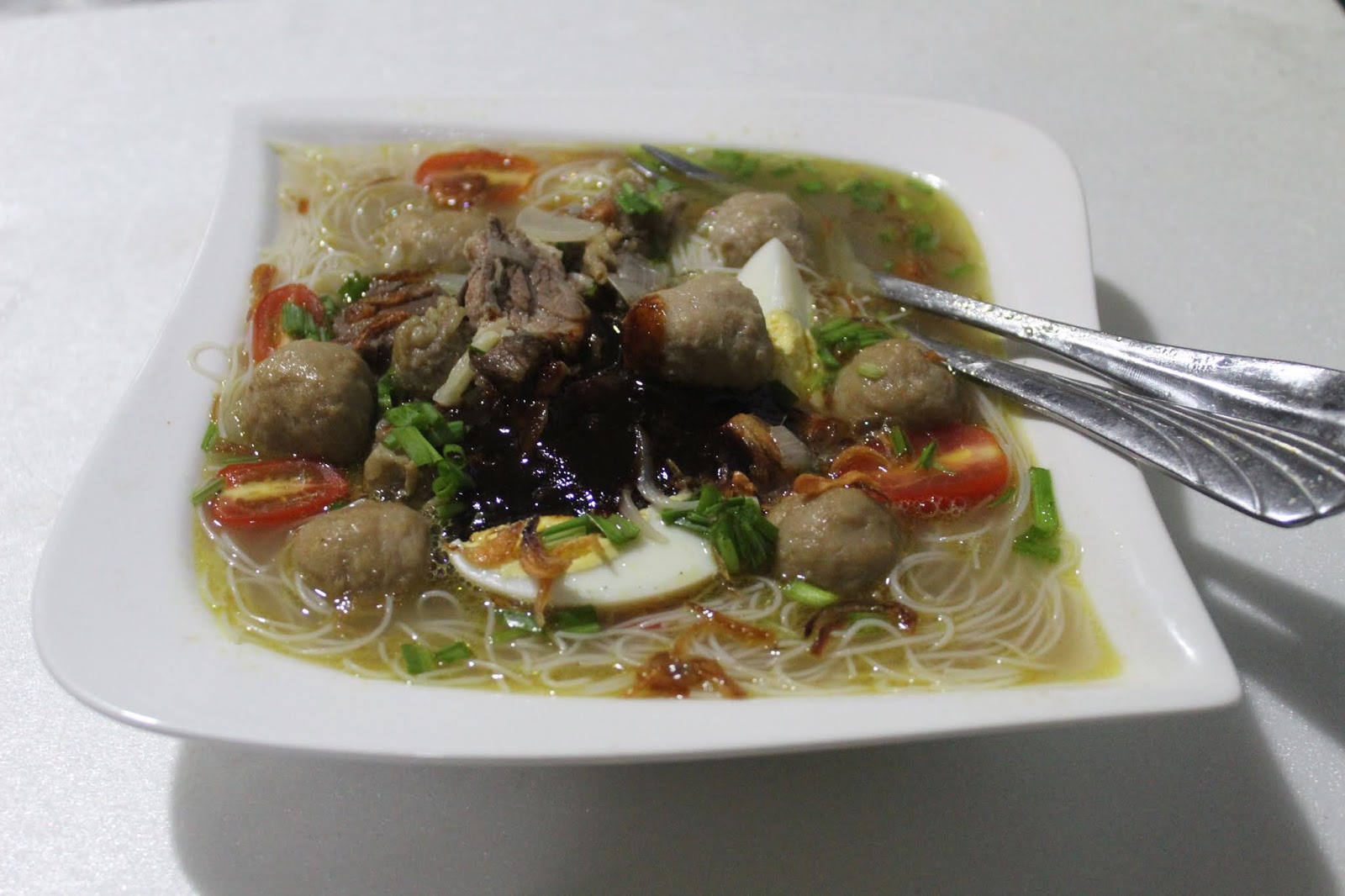 Mee Hoon Sup Daging - Amie's Little Kitchen