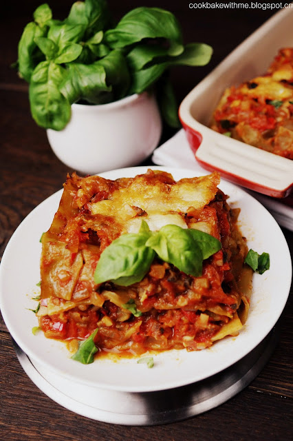 Cook & Bake with me: Lazania z warzywami