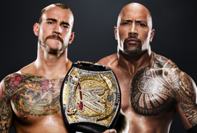 WWE Blog: WWE Royal Rumble: The Rock Vs. CM Punk (WWE Title Match)