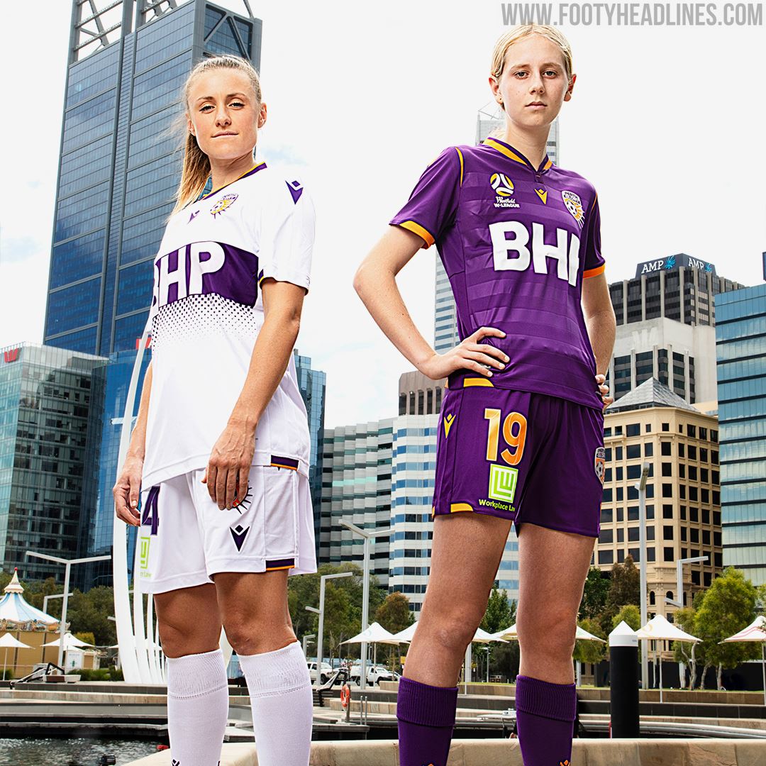 Perth Glory 20-21 Home & Away Kits Released - Footy Headlines