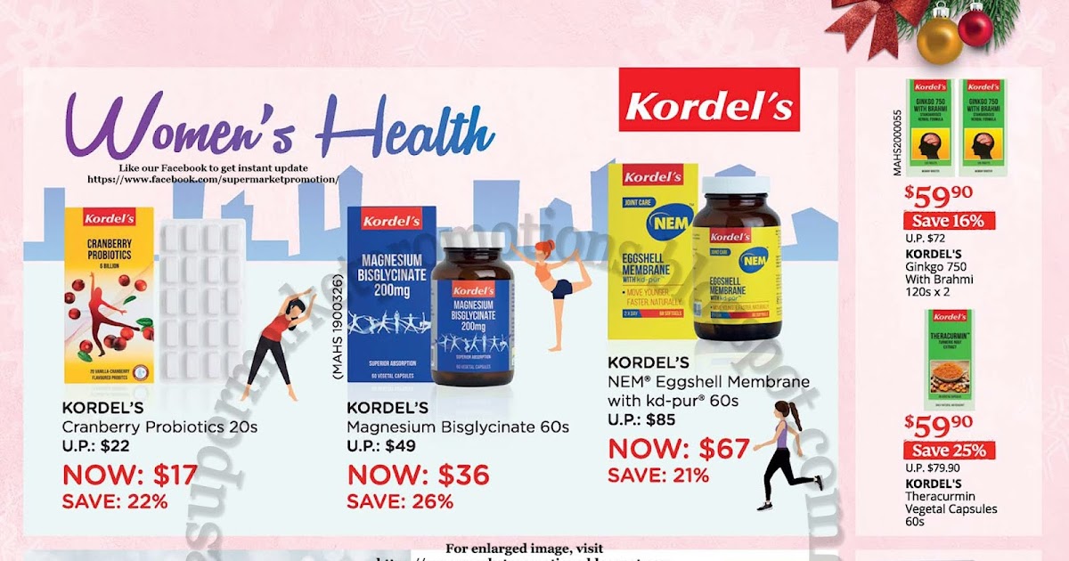 Unity Xmas Women's Health Products Promotion 12 November - 30 December ...