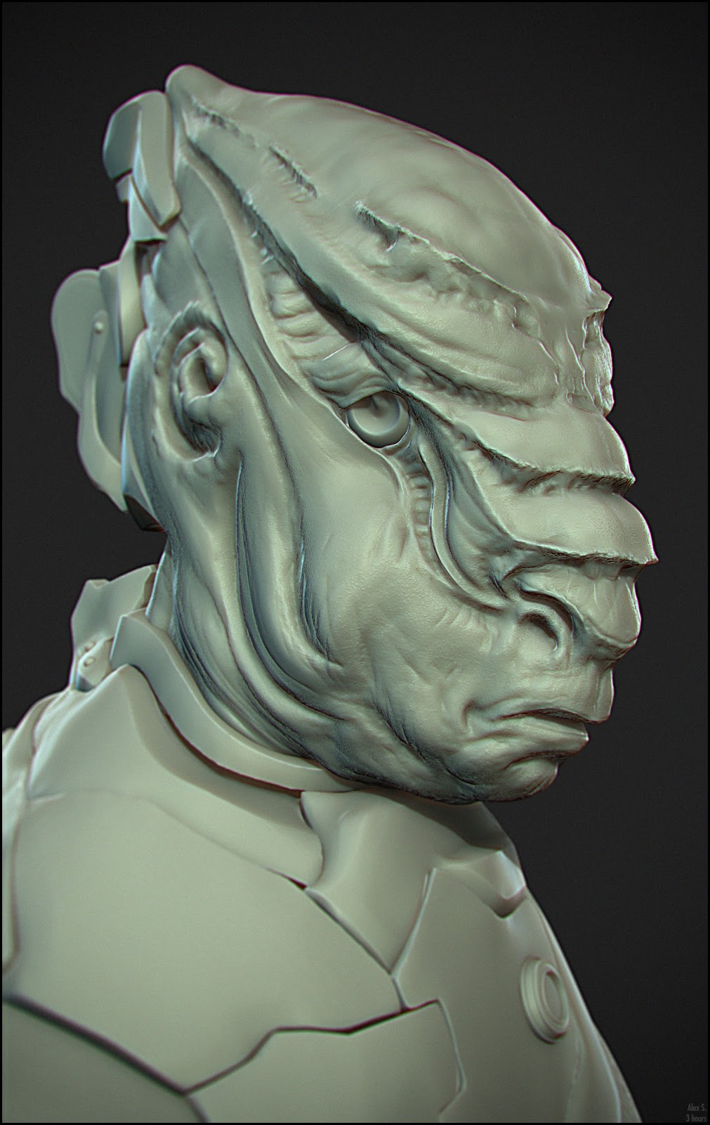 ALEXS3D: Lunch Crunch #20 - Alien Guy