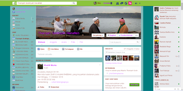 Merubah Tampilan Warna Facebook Menjadi Lebih Cantik dan Menarik - INTIRUH