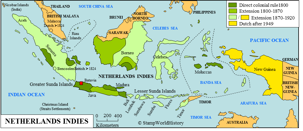 Big Blue 1840-1940: Dutch Indies 1864-1908 - a closer look