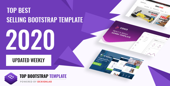Top Best Selling Bootstrap Template 2020 - Updated Weekly - BOOT STRAP ...