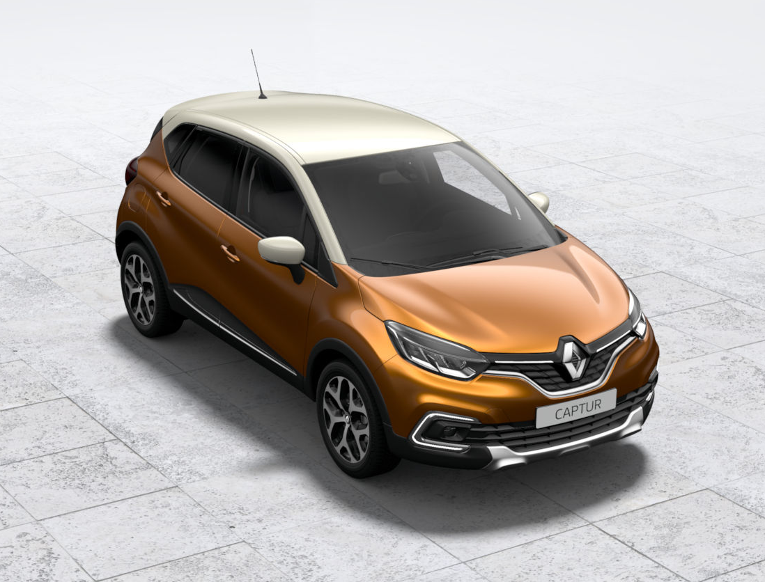 Renault Captur 1 Restylé (2017 à 2019) - Couleurs, code couleur
