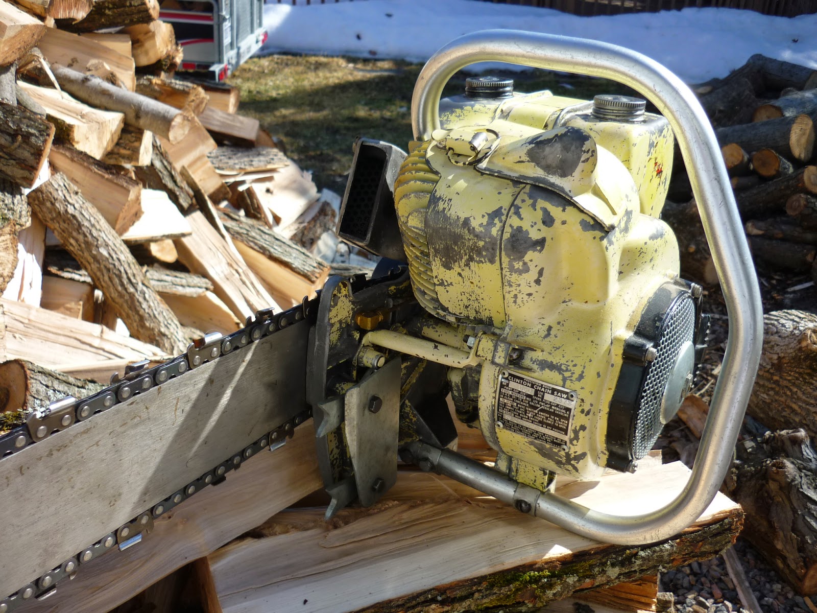 VINTAGE CHAINSAW COLLECTION: CLINTON D60.