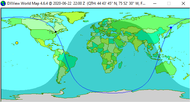 Pattern and Match: Spotlight Propagation on 6 Meters