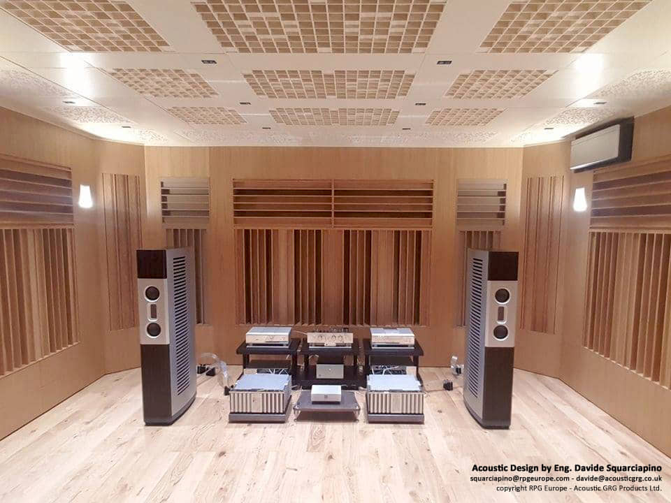 BURMESTER REFERENCE LINE SET-UP WITH A REFERENCE LISTENING ACOUSTIC ...