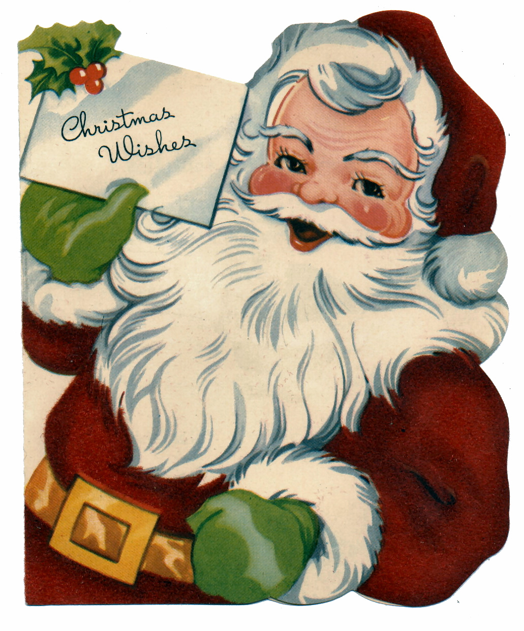 Vintage Holiday Graphics: CLASSIC IMAGES OF SANTA