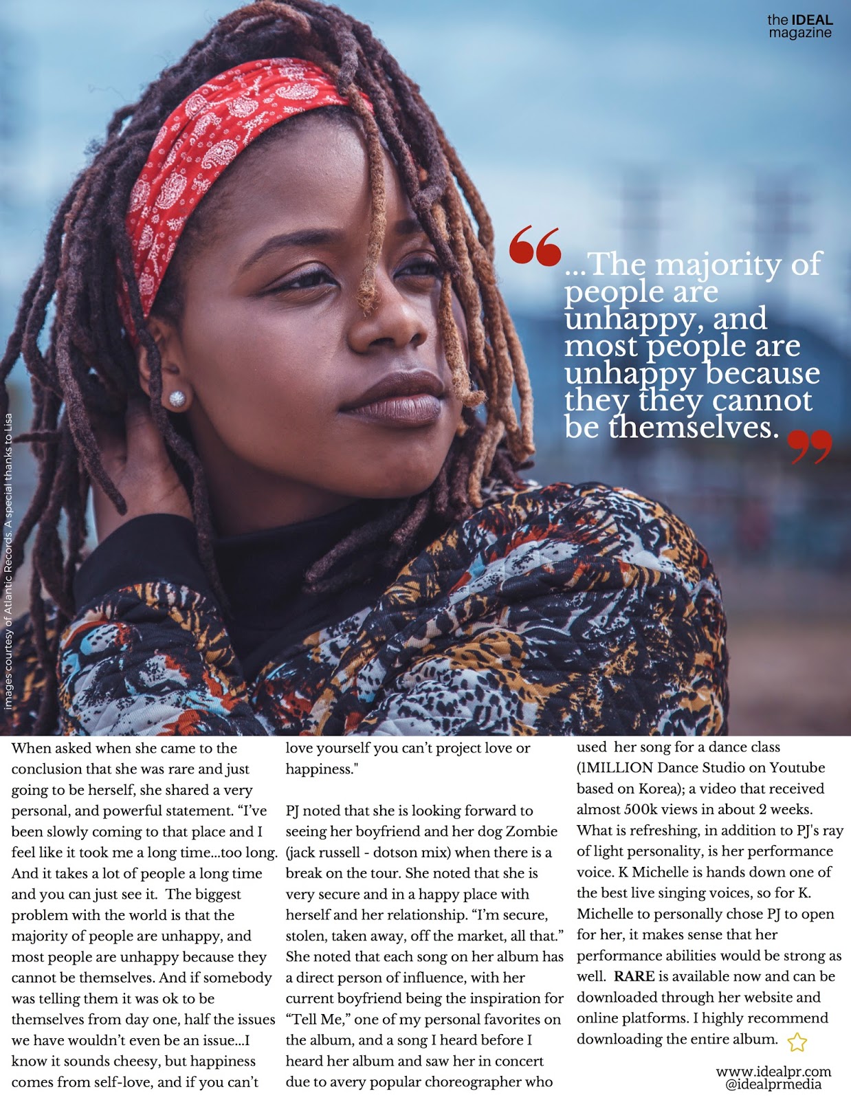 Why Atlantic Records Artist "PJ" is RARE (#Music) | IDEAL PR MEDIA