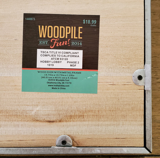 How to Make an Industrial Initial Sign - DIY Beautify - Creating Beauty ...