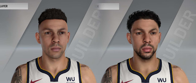Austin Rivers Cyberface, Hair Update and Body Model by FIRE2K [FOR 2K21]