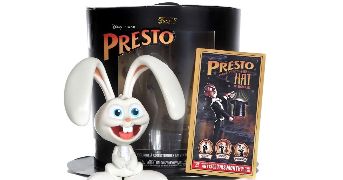 Dan the Pixar Fan: Presto: Alec Azam Vinyl Figure Review (Funko Shop ...