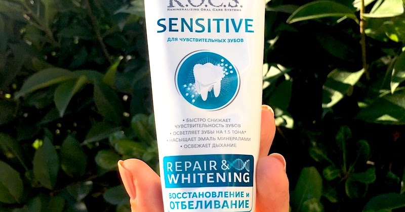 ROCS SENSiTiVE REPAiR WHiTENiNG DİŞ MACUNU ONARIM & BEYAZLATMA ...