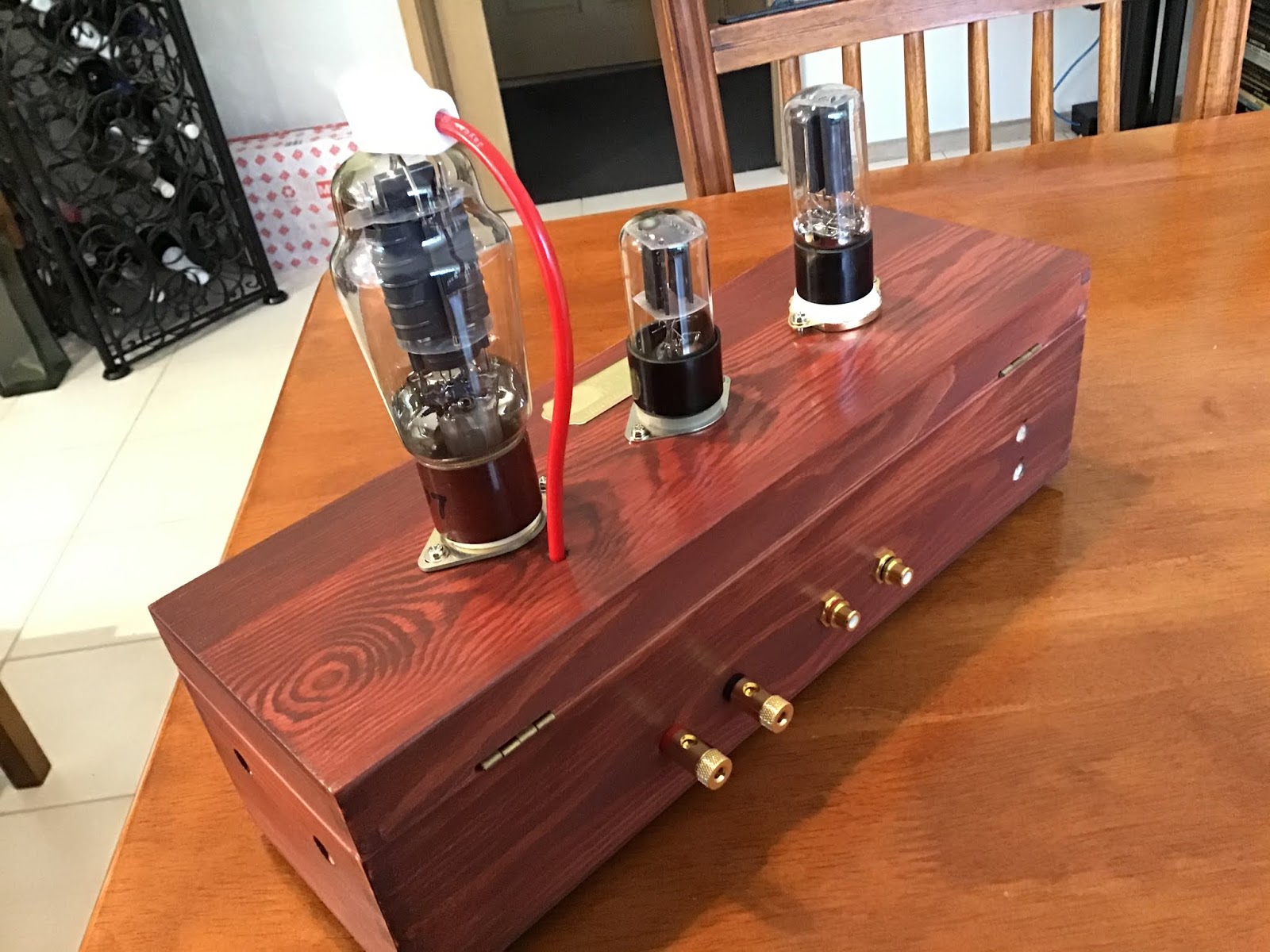 retro-thermionic: Salt Cellar - mono 807 triode strapped integrated amp