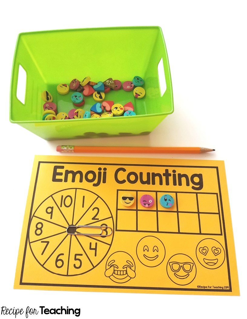Emoji Counting - Recipe for Teaching