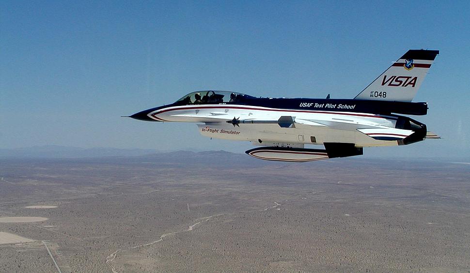 No Barrel Rolls: F-16 VISTA