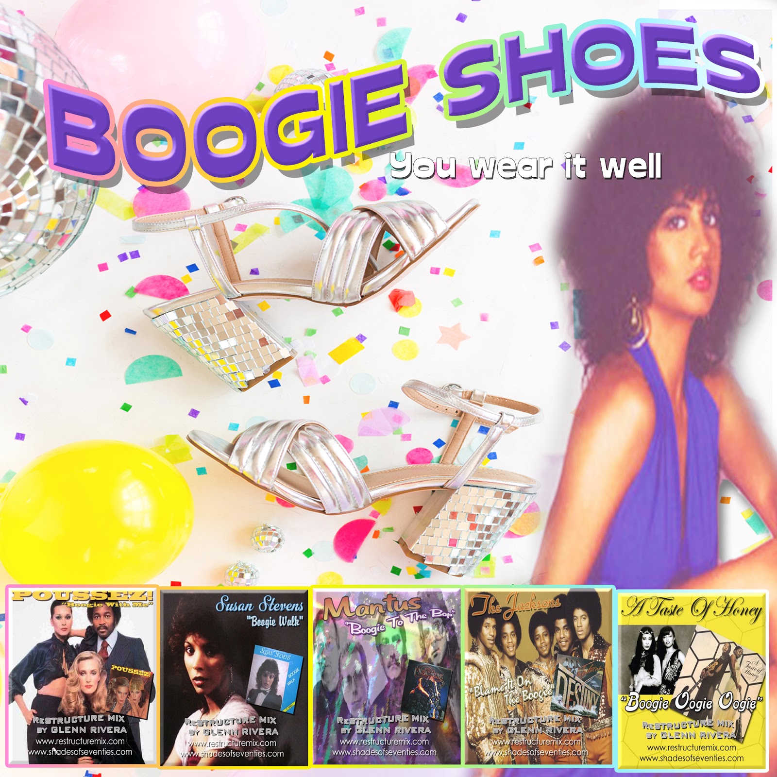 ReStructure/Disco Video Mix by Glenn Rivera: BOOGIE SHOES - You wear it ...