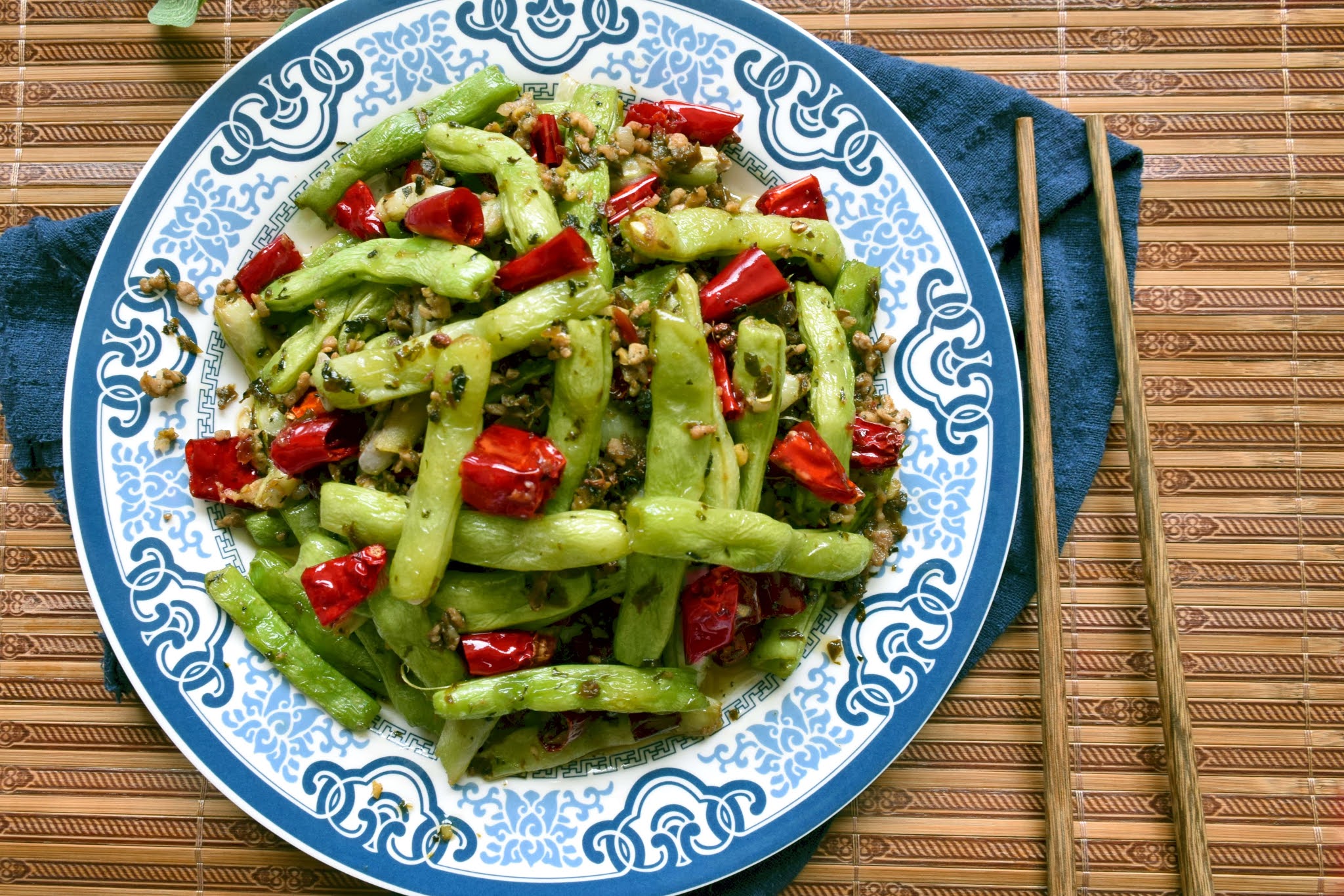 Flash-Fried Green Beans