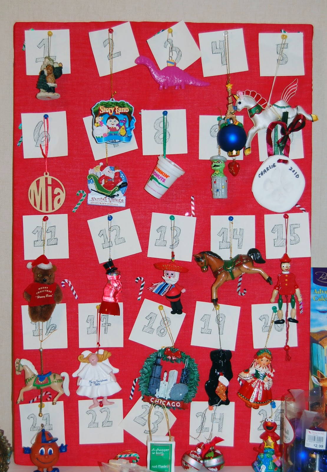 Hooked on Pinterest: Christmas Craft: DIY Advent Calendar