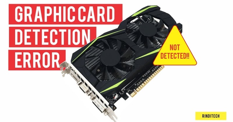Mengatasi VGA Error Tidak Bisa Detect Driver di Windows - Rindi Tech