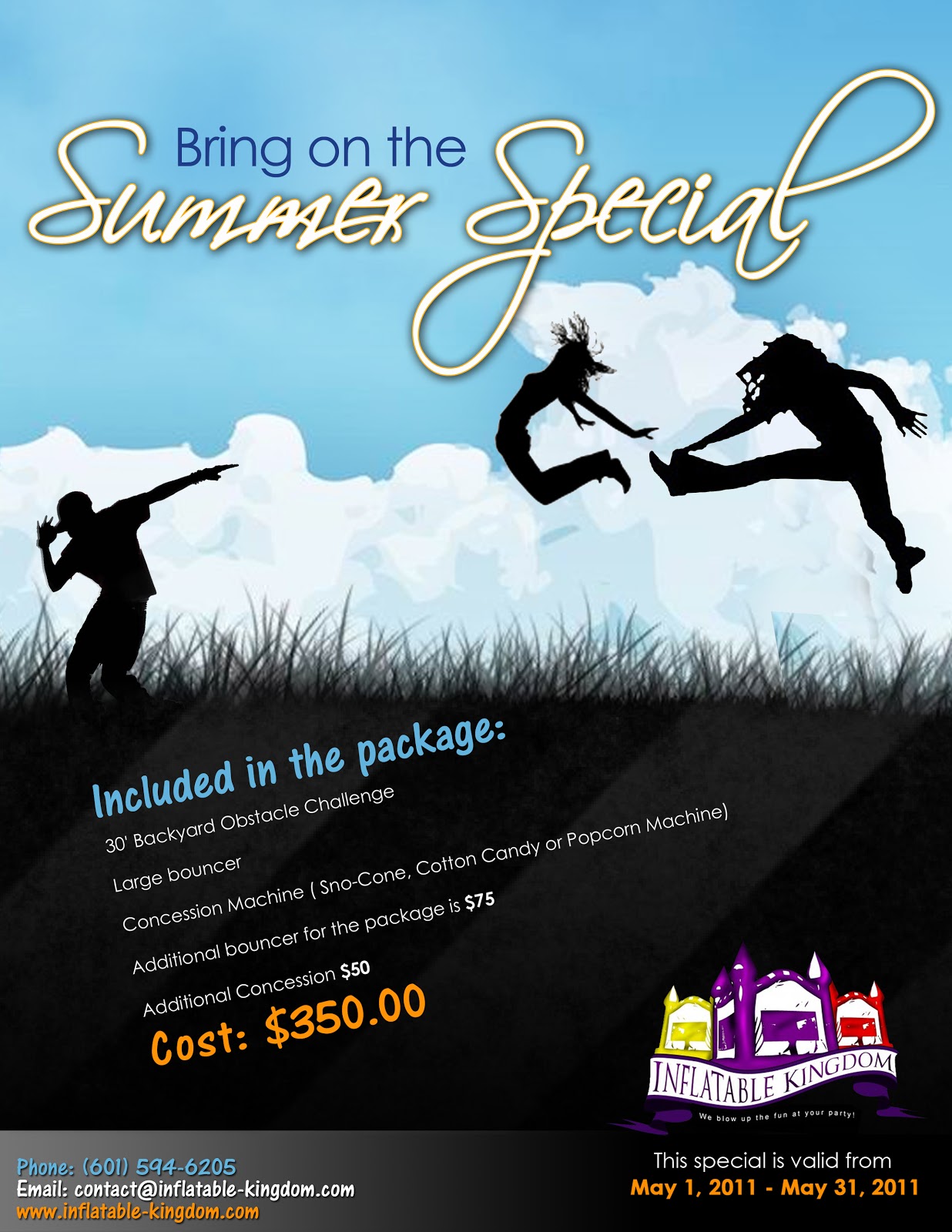 Inflatable Kingdom Kidz Zone: Bring on the Summer!