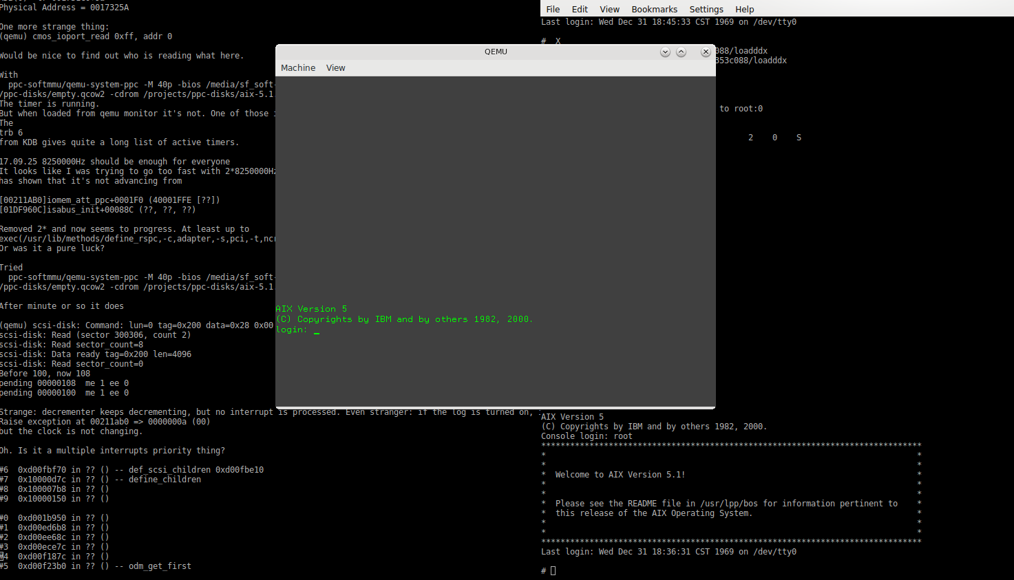 Artyom Tarasenkos Blog Aix 51 Boots Under Qemu