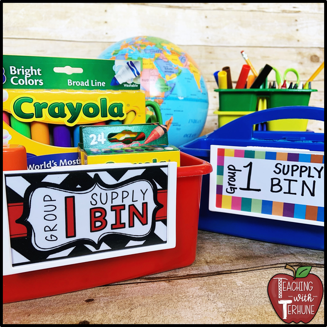Teaching With Terhune: USING THE REALLY GOOD STUFF BASKET AND BIN LABEL ...