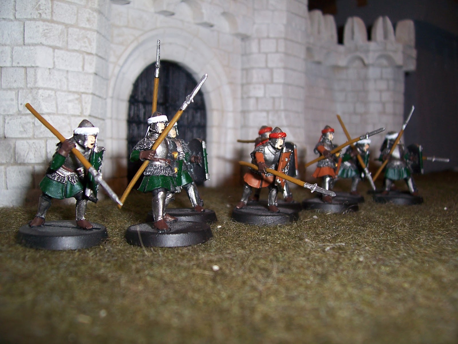 Lord of the Rings Minis: Warriors of Arnor Finished