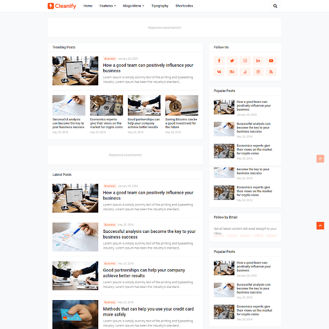23 Best Free SEO Friendly Blogger Templates (2021) - Blogwaping