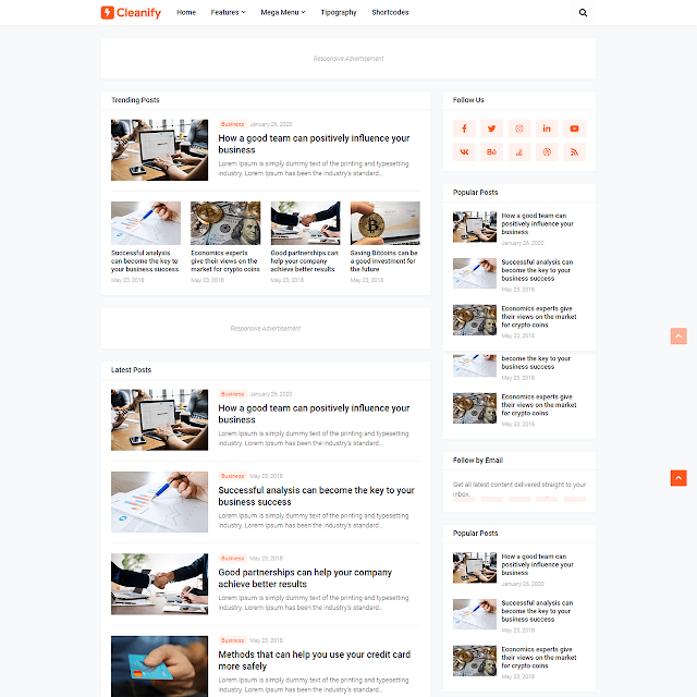 20+ Best Free SEO Friendly Blogger Templates (2024) - Blogwaping