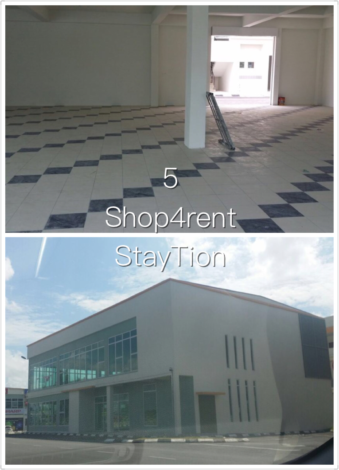 Staytion Property and Multipurpose Management: Kuching Shoplot for Rent