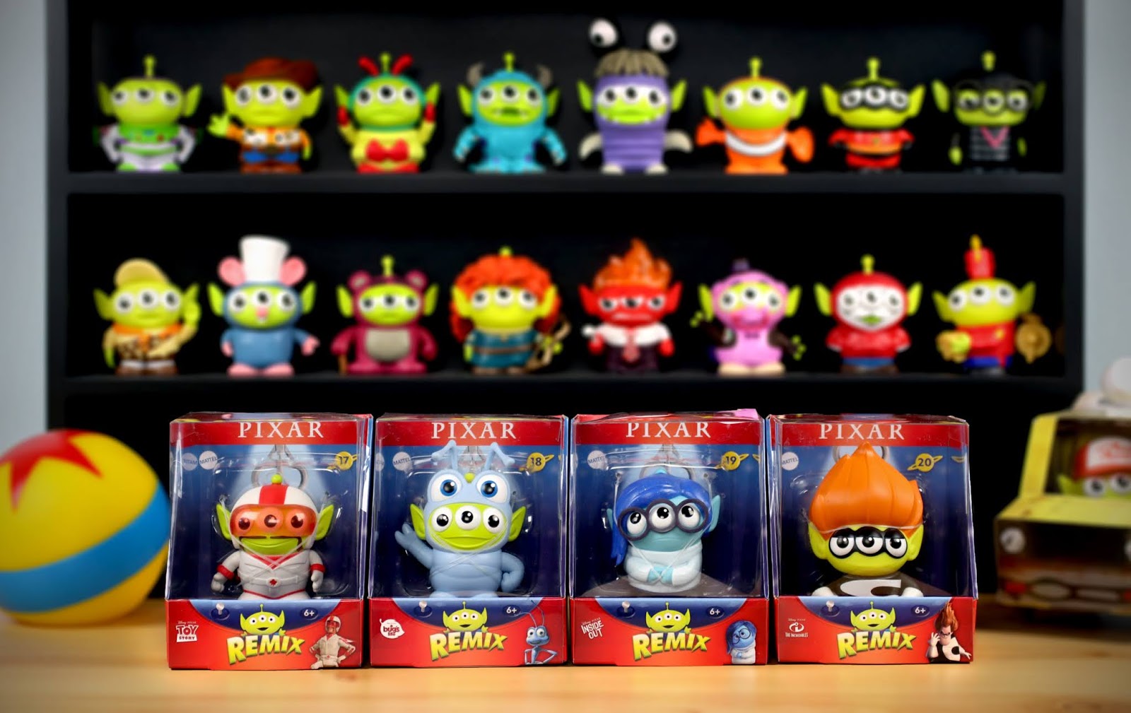 Dan the Pixar Fan: Mattel Pixar Alien Remix *NEW* 2021 WAVE 1 REVIEW!