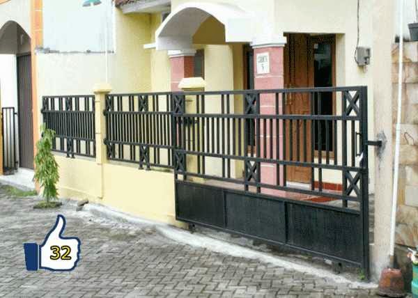 Ide Gambar Pagar Besi Biasa, Gambar Pagar