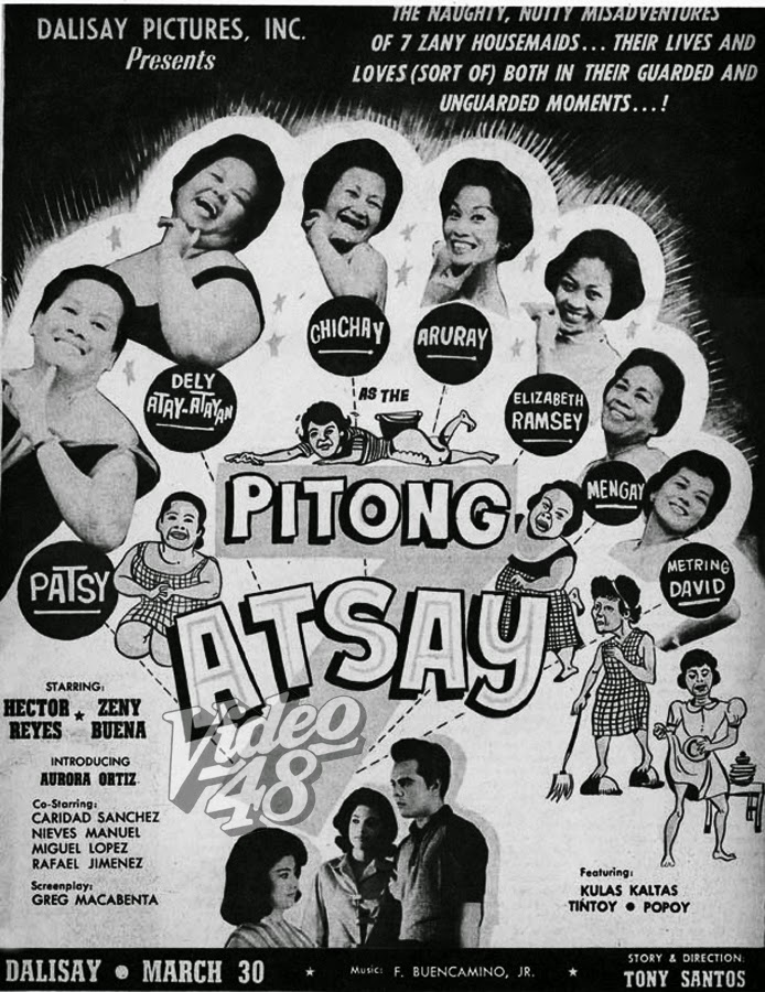 Video 48: THE SIXTIES # 214: PATSY, DELY ATAY-ATAYAN, CHICHAY, ARURAY, ELIZABETH RAMSEY, MENGGAY ...
