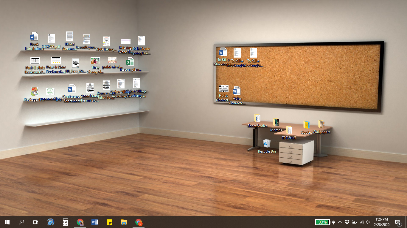 Fun ways to Organize your Desktop!