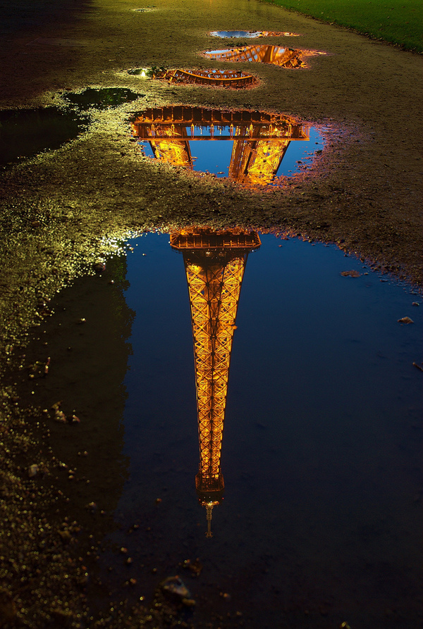 I Have Seen The Whole Of The Internet: Eiffel Tower Reflection
