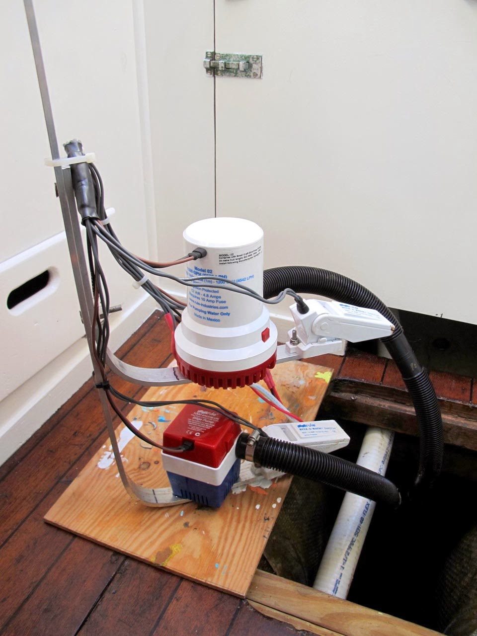 Not Quite Seasoned, but Very Well Salted: Installing the Bilge Pumps