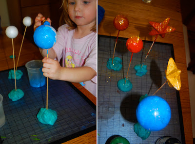 At home with Ali: Making the planets