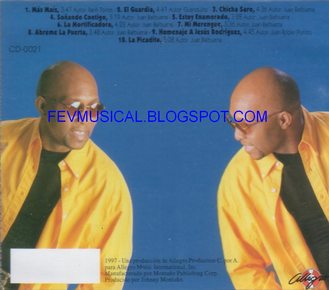 FEV MUSICAL: 1997 - Jose El Calvo & Su Artilleria Pesada (Allegro)