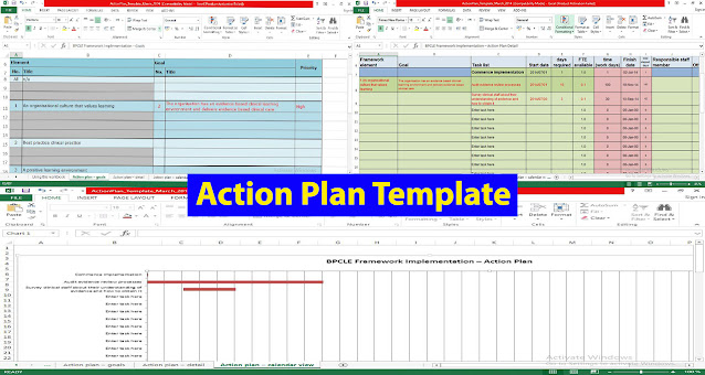Action Plan Template in Excel