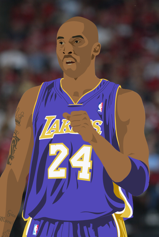 Cartoon Pictures of Kobe Bryant
