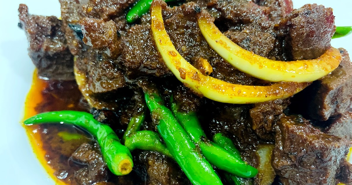 Cara Mudah Masak Daging Hitam Berempah Ala Kenduri Yang Sangat Sedap