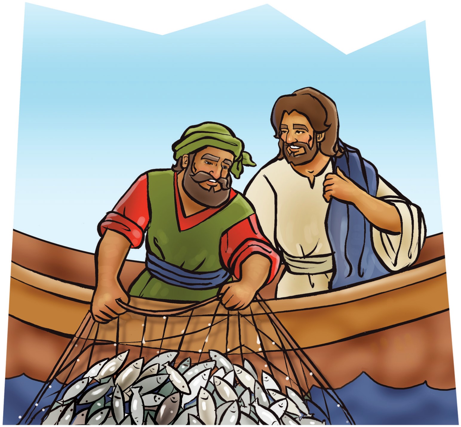 Primarios | Lección 10: ¡Se fueron a pescar! | 1er Trimestre 2024 | Año ...