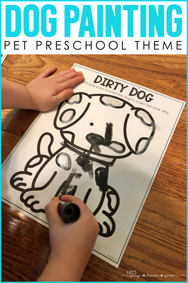 Pet Themed Preschool Activities | Lets Play.Learn.Grow