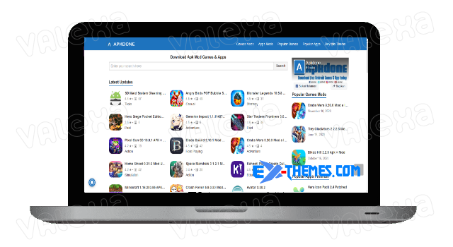 Download Apkdone Themes AGC Apk Mod Wordpress