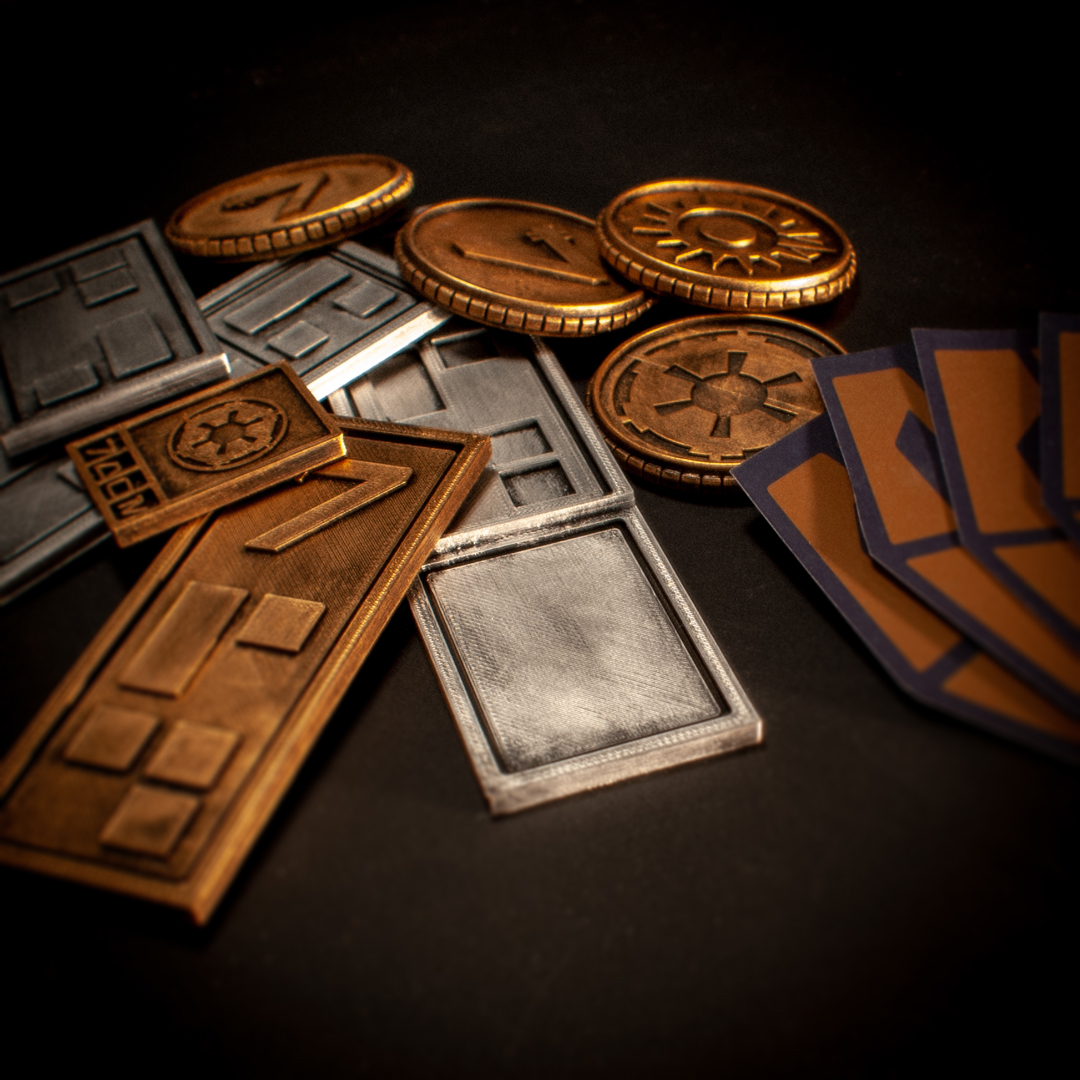 Starwars Sabacc Chips | The3Dprinting 3D print Dioramas, Models and Props