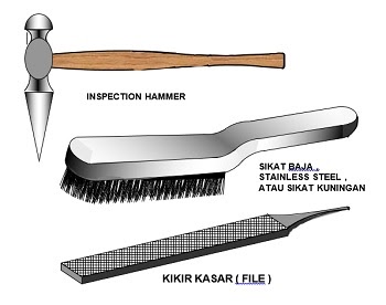 Alat bantu / inspection tool inspeksi Visual Pengelasan